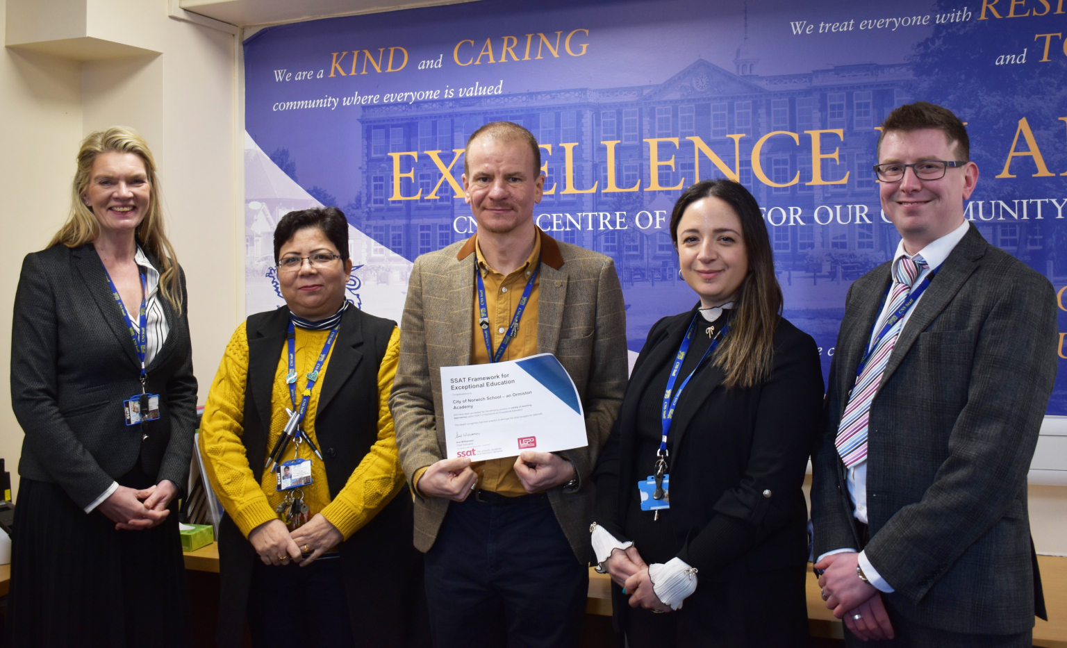 City of Norwich School - CNS receives accreditation from national ...