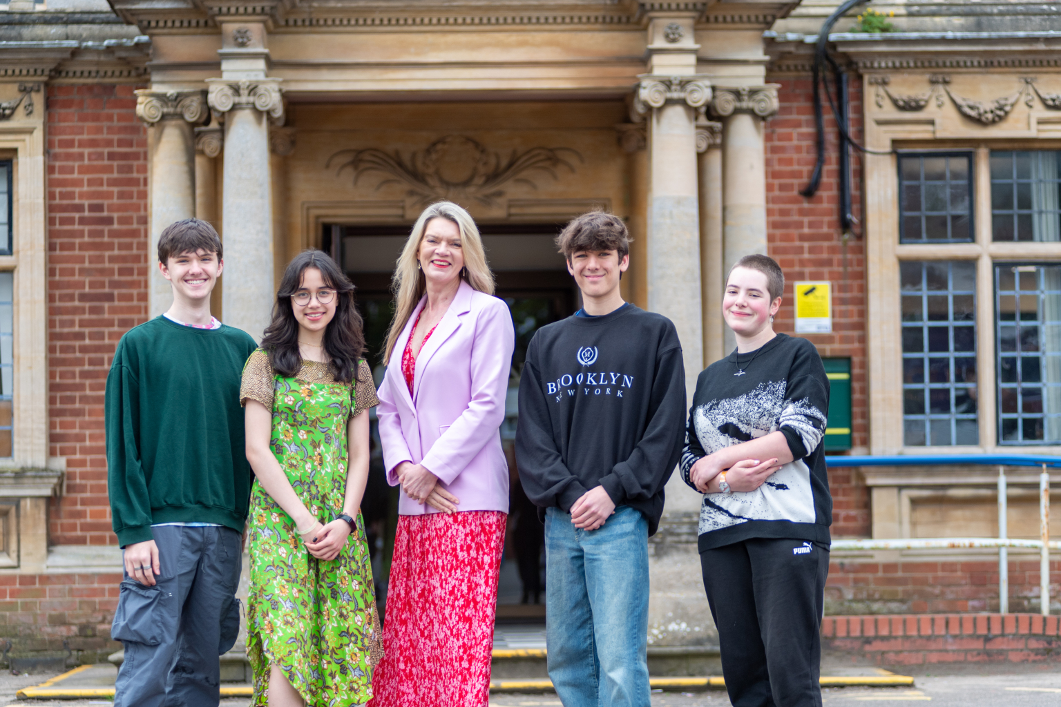 City of Norwich School - Head and Deputy Head Students